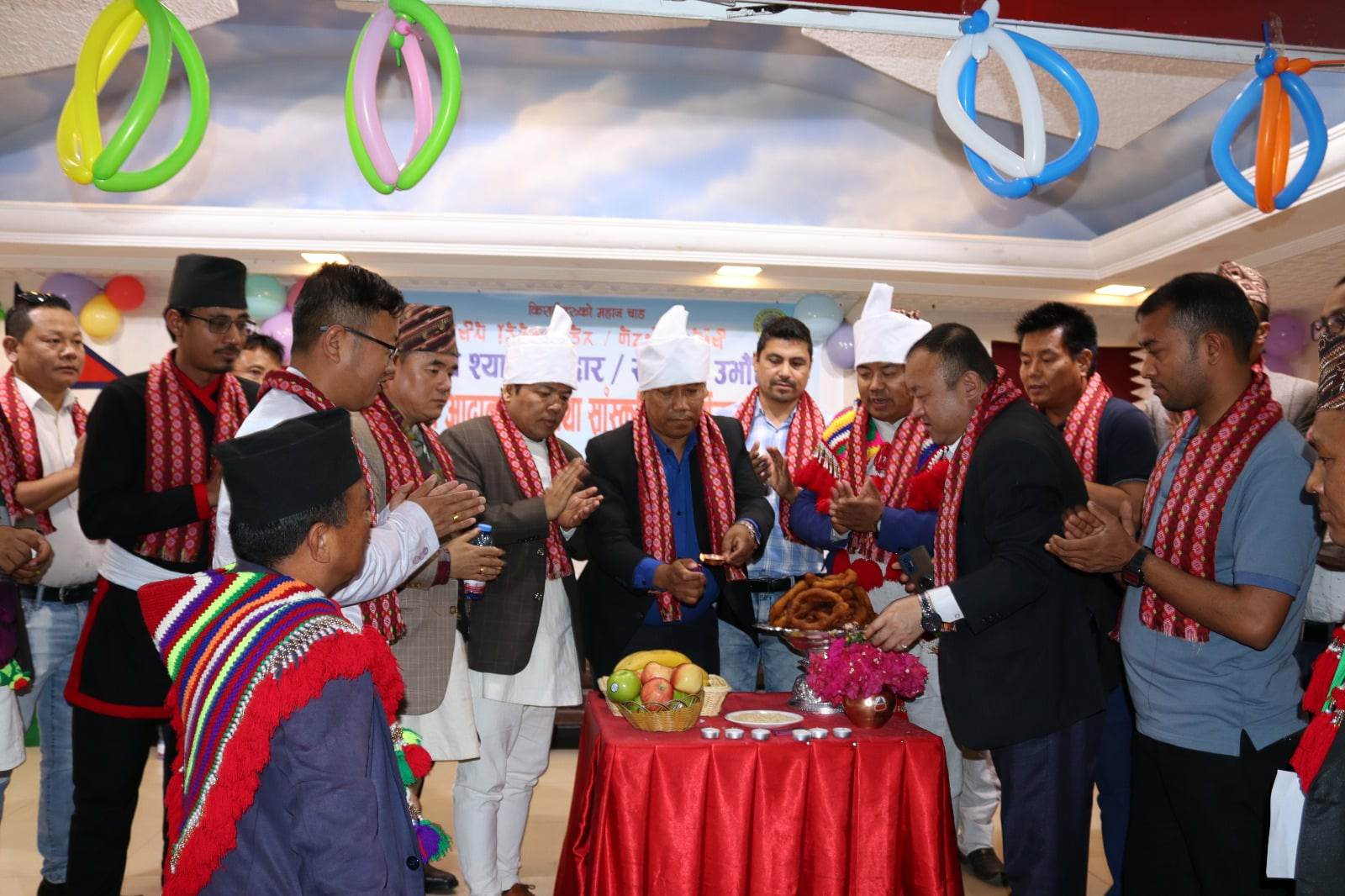 कतारमा किरातिहरुले शालिवा श्यादर पिदार, साकेला उभौली - ५०८३ भब्यताका ...